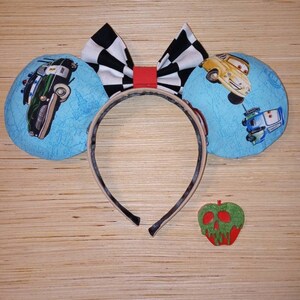 Lighting Mcqueen Mickey Ears, Tow Mater Mickey Ears, Pixar Mickey Ears ...