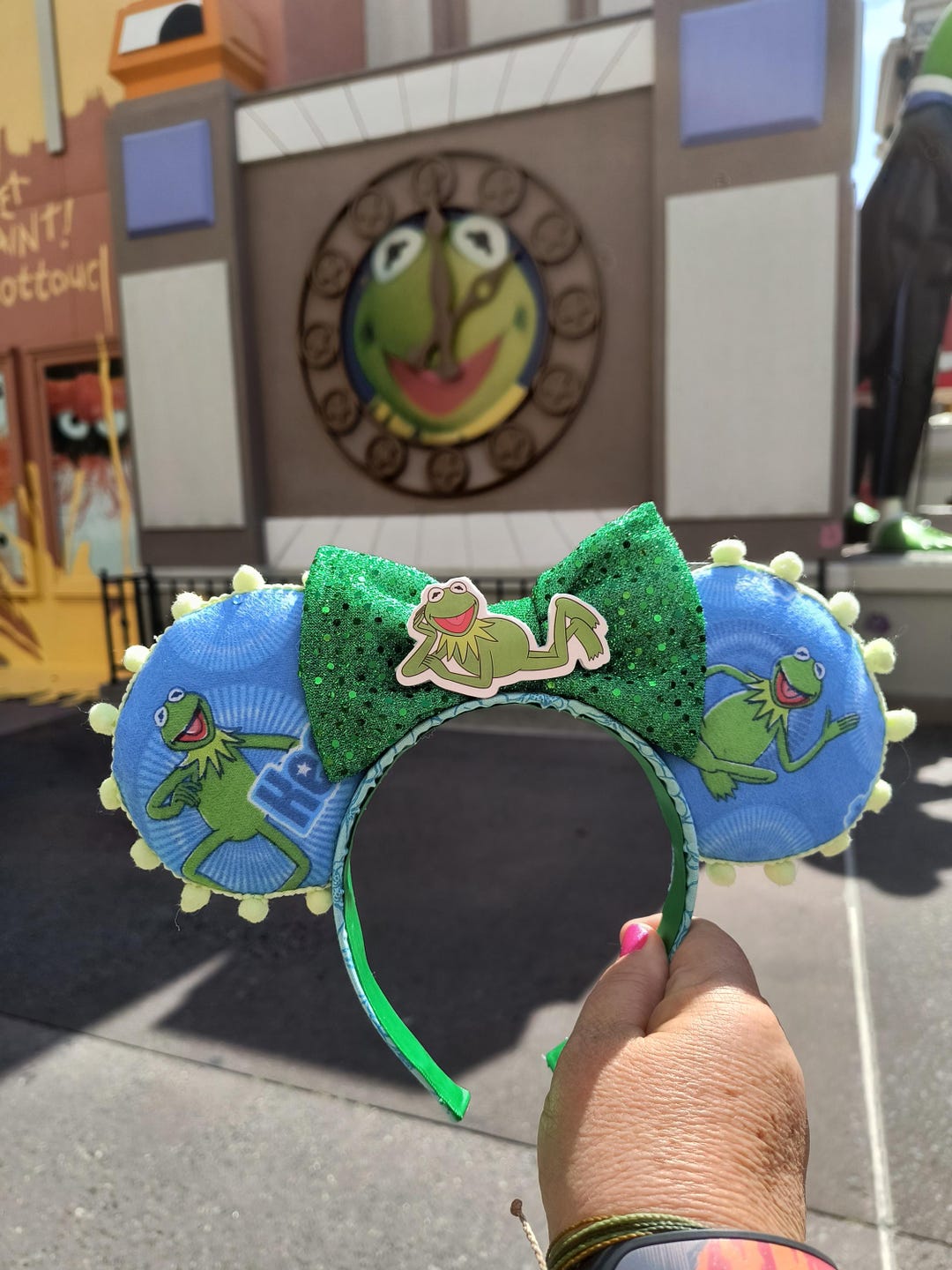 Kermit the Frog Mickey Ears, the Muppet Show L Mickey Ears, Disneyland ...