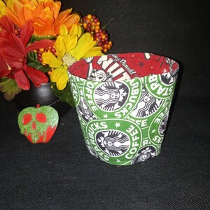 Mickey Mouse Coffee Cozy, Starbucks Coffee Cozy, Chip & Dale Coffee ...