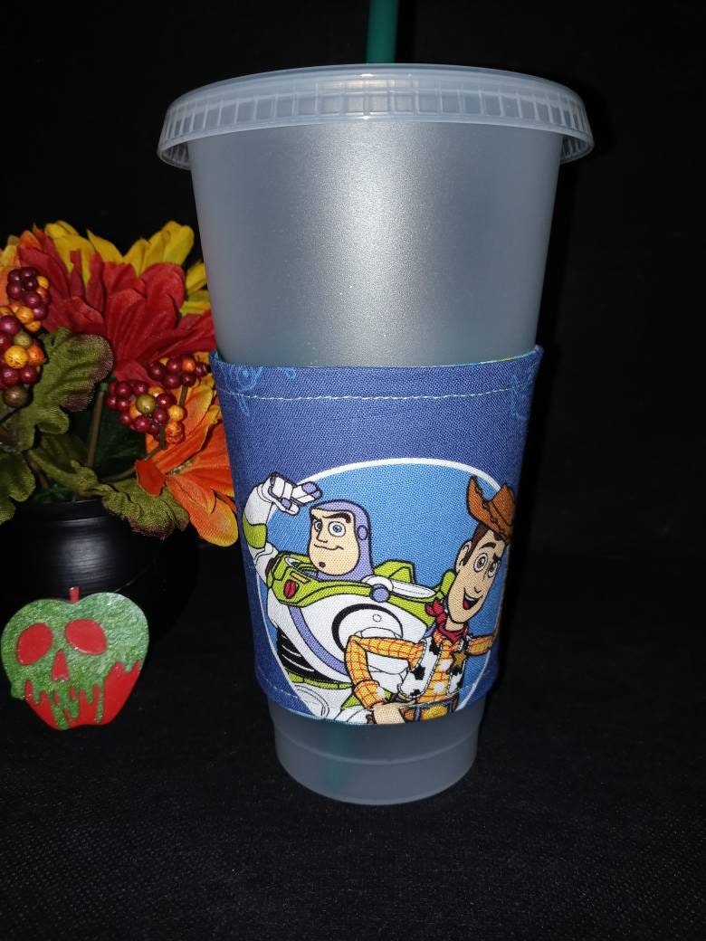 Buzz Lightyear Coffee Cozy Monsters Inc Drink Cozy Woody - Etsy