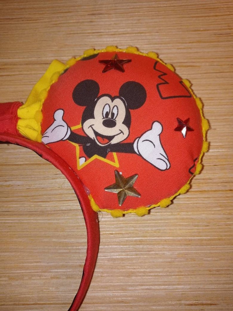 Mickey Mouse Ears Hollywood Studios Mickey Ears Mickey Star - Etsy