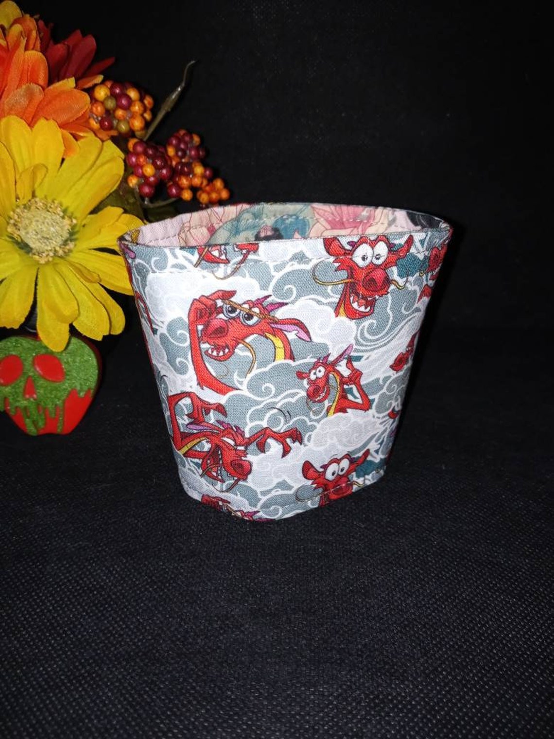 Mushu Coffee Cozy, Mulan Coffee Cozy, Epcot China Drink Cozy, Magic ...