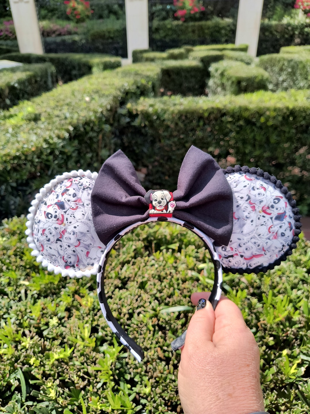 101 Dalmatian Themed Mickey Ears, Disney Dogs Mickey Ears, Magic ...