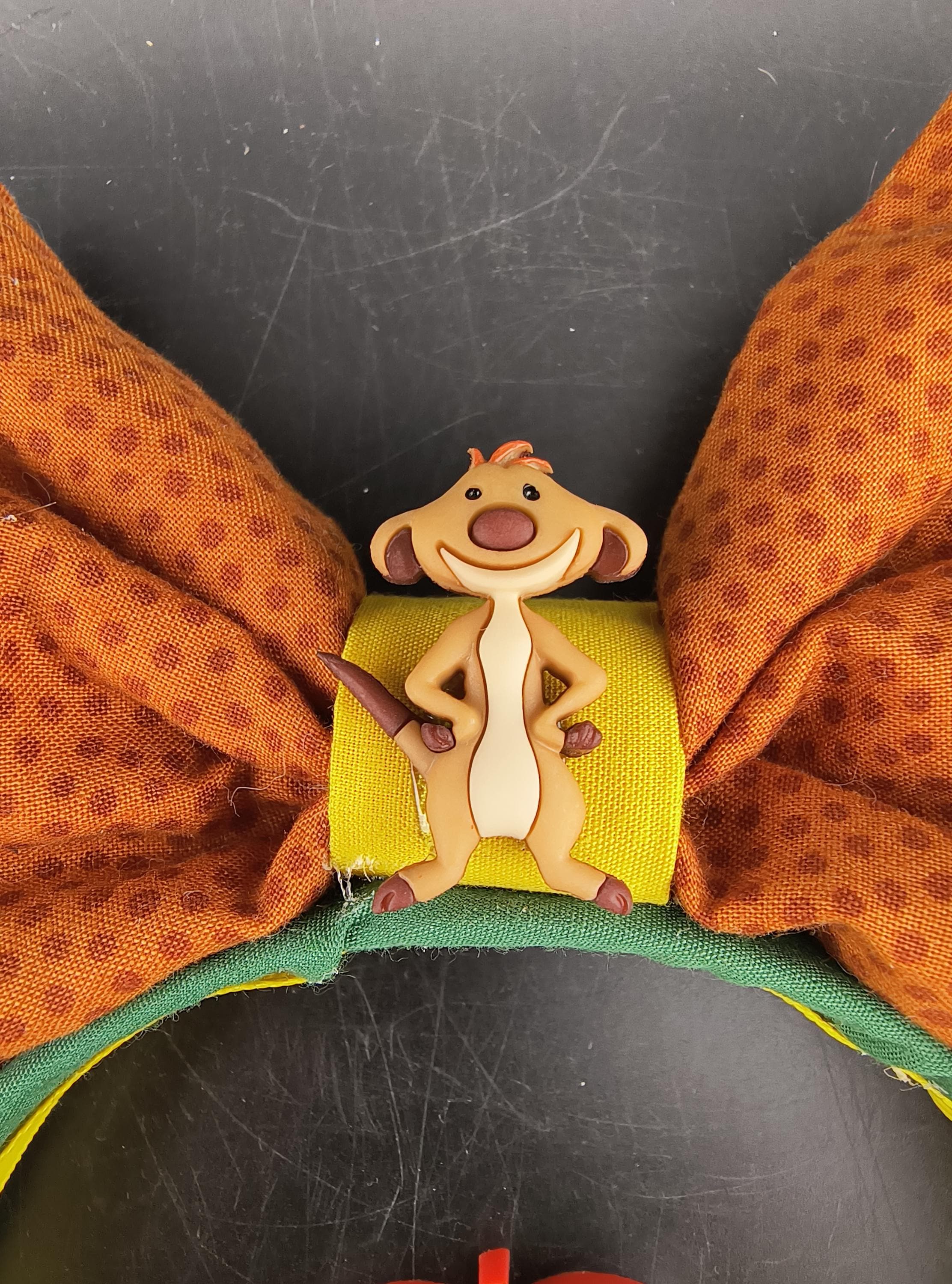 The Lion King Handmade Mickey Ears, Animal Kingdom Mouse Ears - Etsy