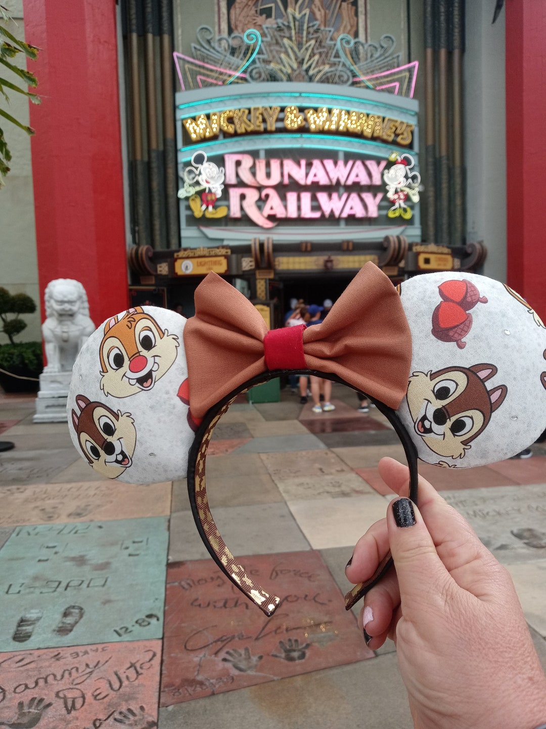 Chip and Dale Mickey Ears Magic Kingdom Mickey Ears - Etsy