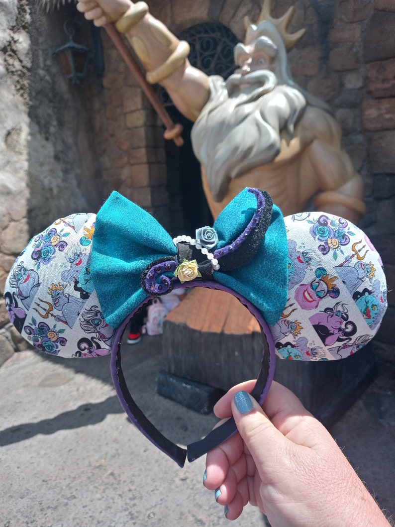 Ursula Mickey Ears Hollywood Studios Mouse Ears Magic - Etsy