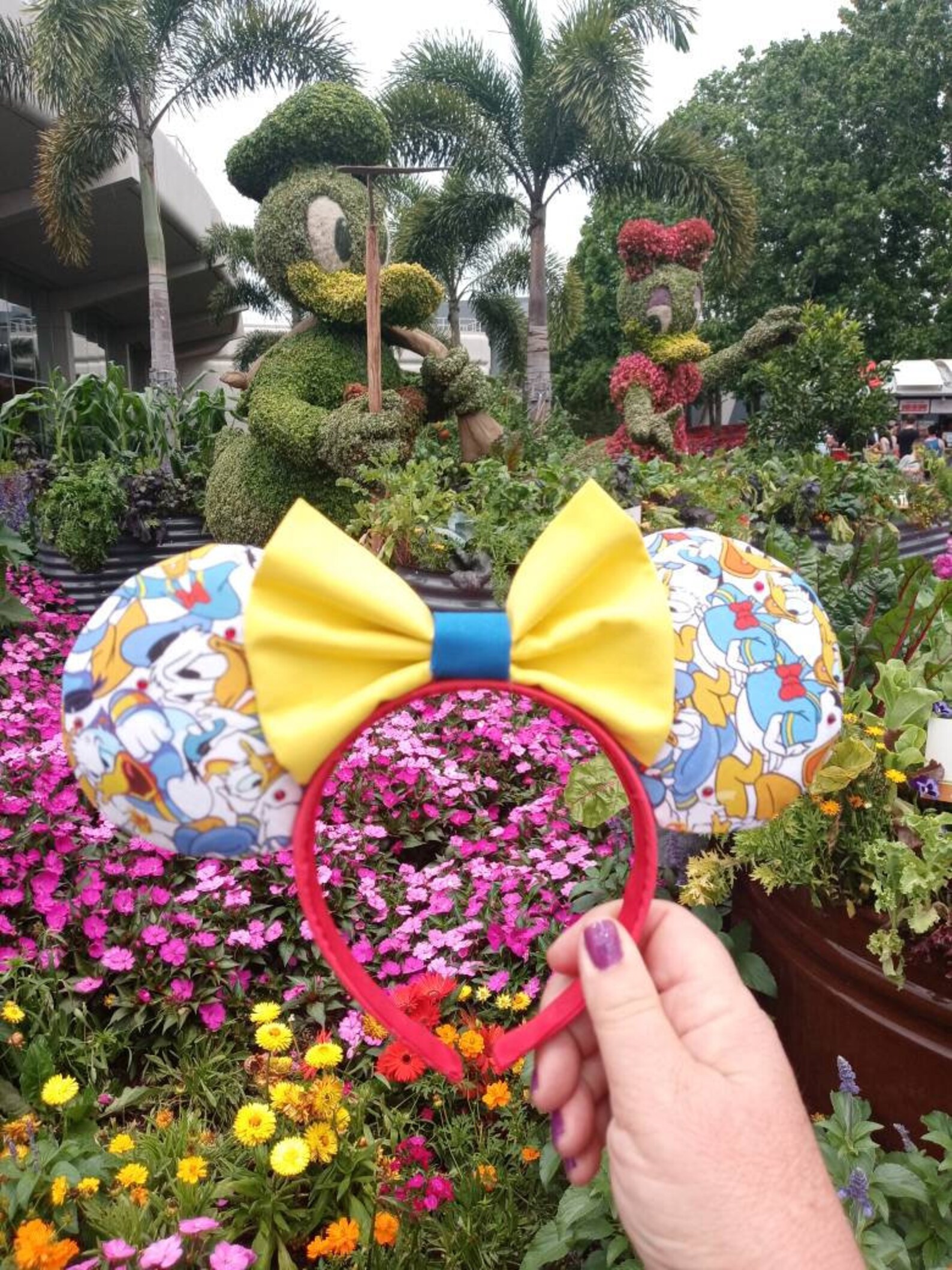 Donald Duck Mickey Ears Disneyland Mouse Ears Disney Mickey - Etsy