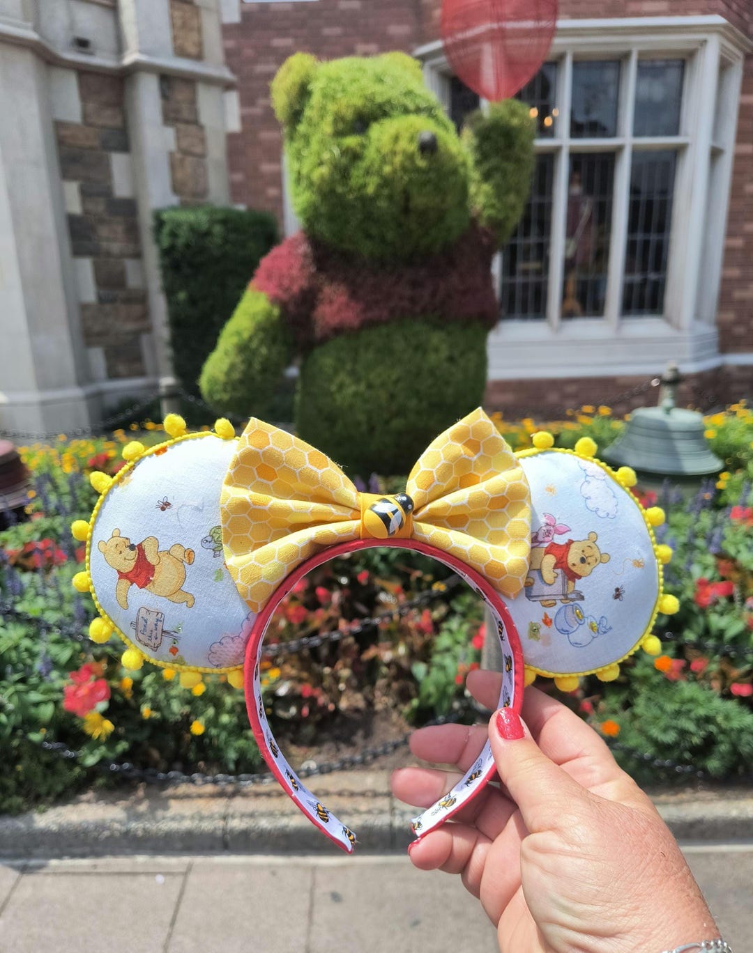 Winnie the Pooh Mickey Ears, Piglet Mickey Ears, Magic Kingdom Mouse ...