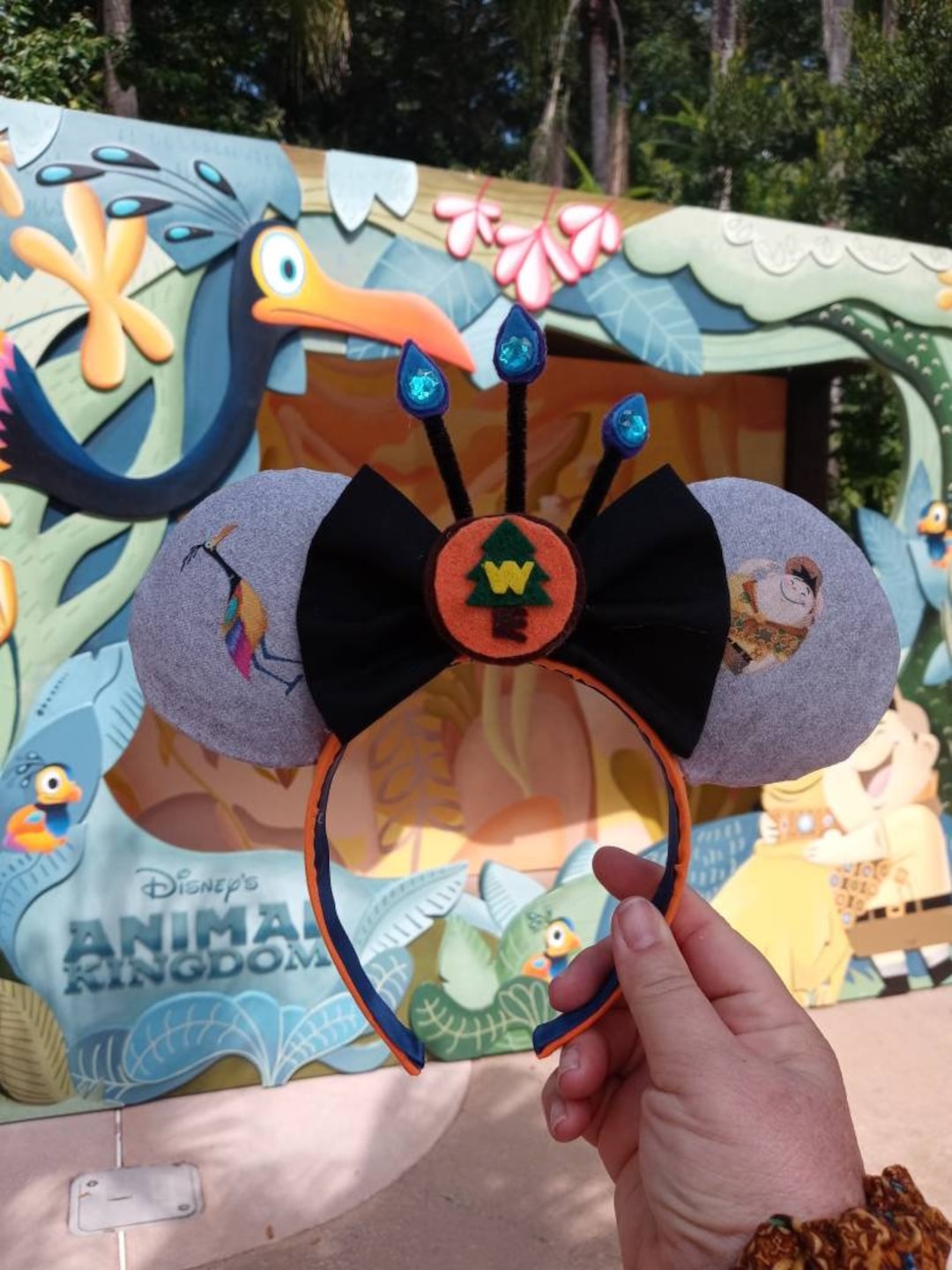 UP Mickey Ears, Wilderness Explorer Mickey Ears, Animal Kingdom Mickey ...
