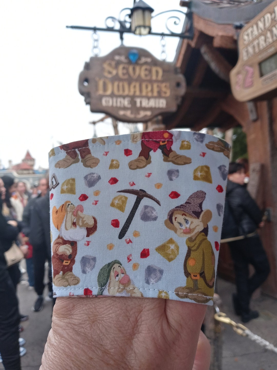 Seven Dwarfs in the Mine Coffee Cozy Snow White in the Garden - Etsy