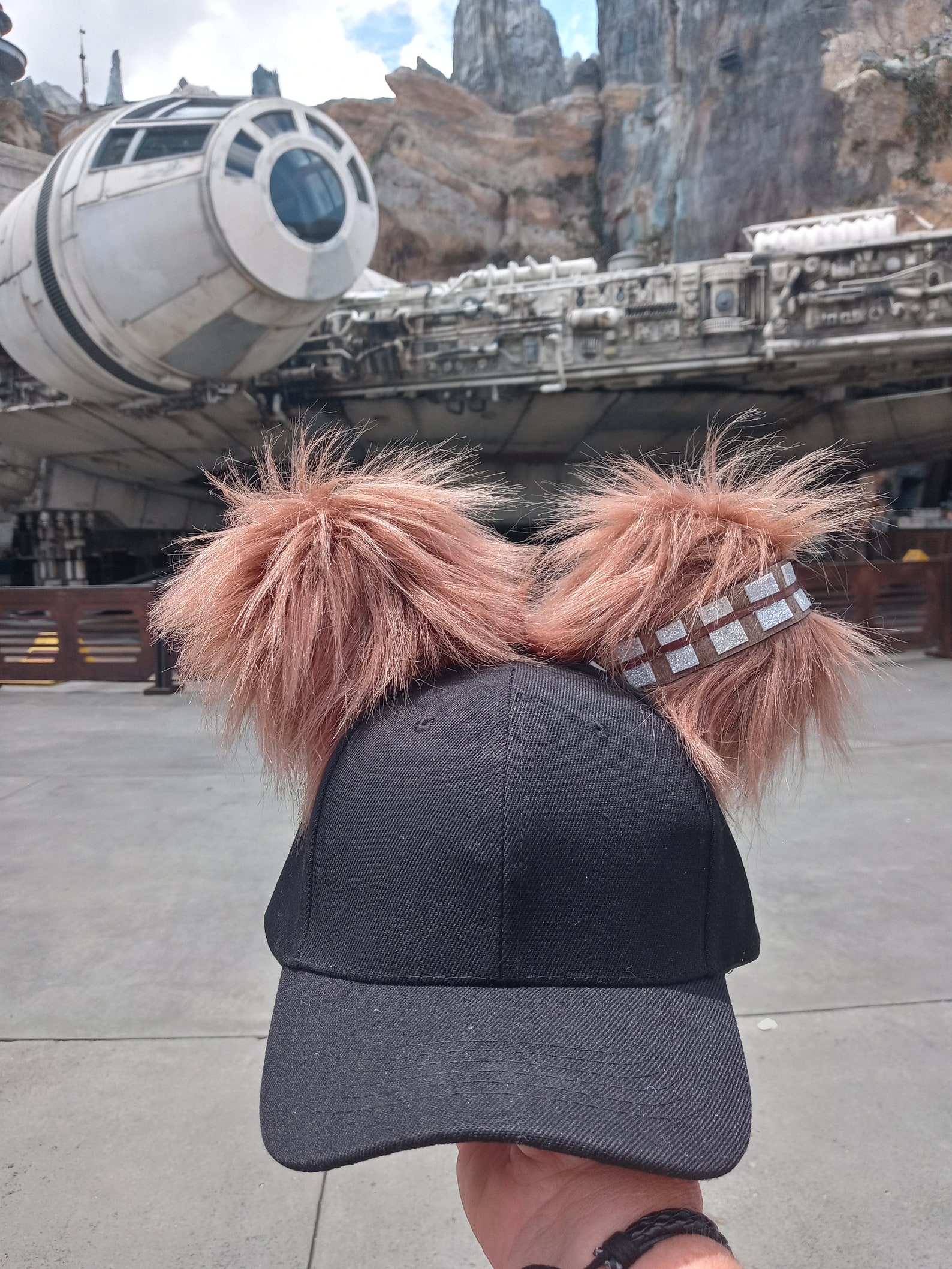 Chewbacca Mouse Ears Baseball Hat Star Wars Mouse Ears Ball - Etsy