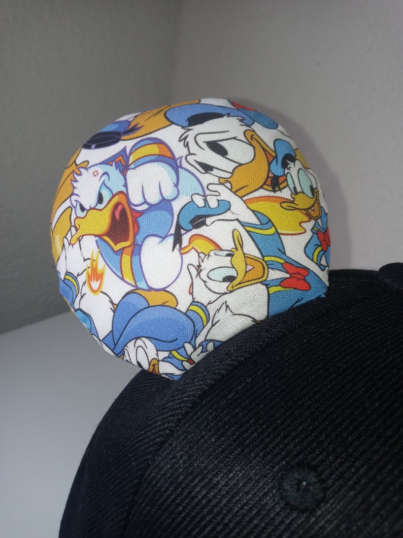 Donald Duck Baseball Hat Mickey Ears Magic Kingdom Baseball - Etsy