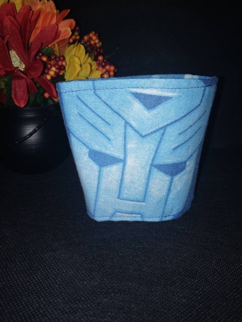 Transformers Themed Reversible Hot or Cold Coffee Sleeve/ Tea - Etsy