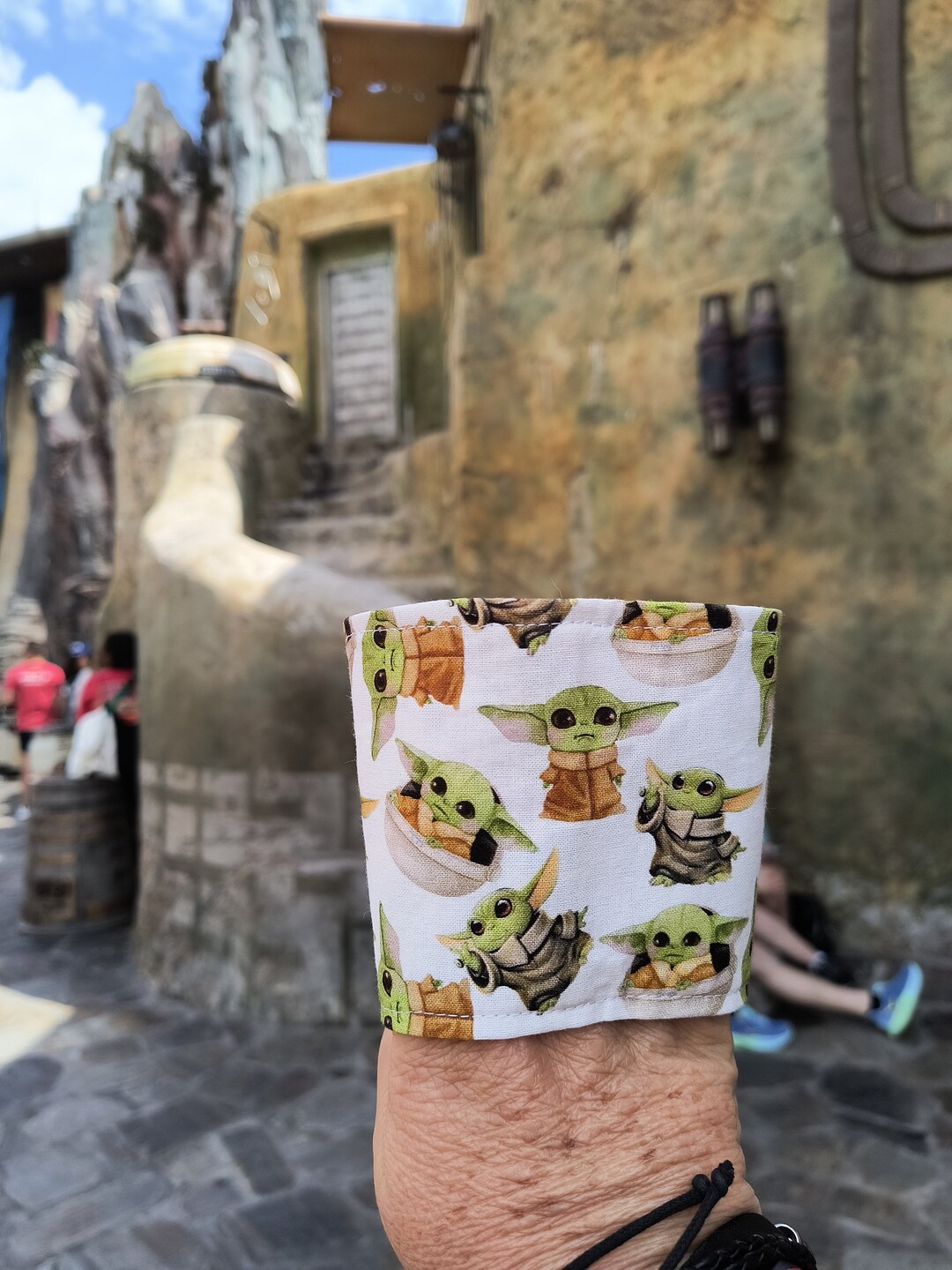 Grogu Coffee Cozy, Baby Yoda Coffee Cozy, the Child Drink Cozy ...