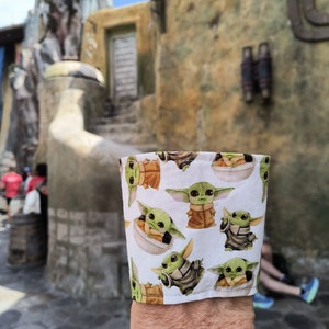 Grogu Coffee Cozy, Baby Yoda Coffee Cozy, the Child Drink Cozy ...