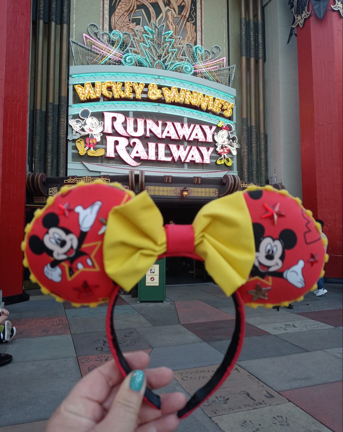 Mickey Mouse Ears Hollywood Studios Mickey Ears Mickey Star - Etsy