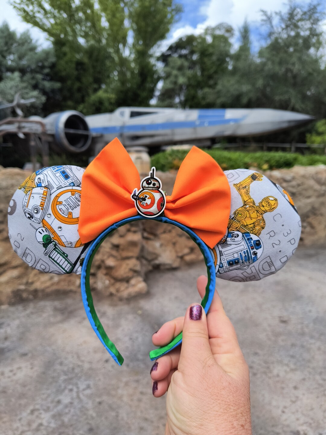 Star Wars Droid Mickey Ears, Droid Depot Mickey Ears, Hollywood Studios ...