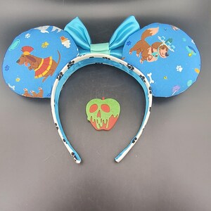 Dogs Mickey Ears, Pluto Mouse Ears, 101 Dalmatian Mickey Ears, Stitch Mickey Ears, Lady and the ...