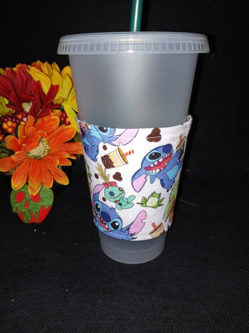 Grogu & Stitch Have Coffee Cozy Starbucks Coffee Cozy Star - Etsy