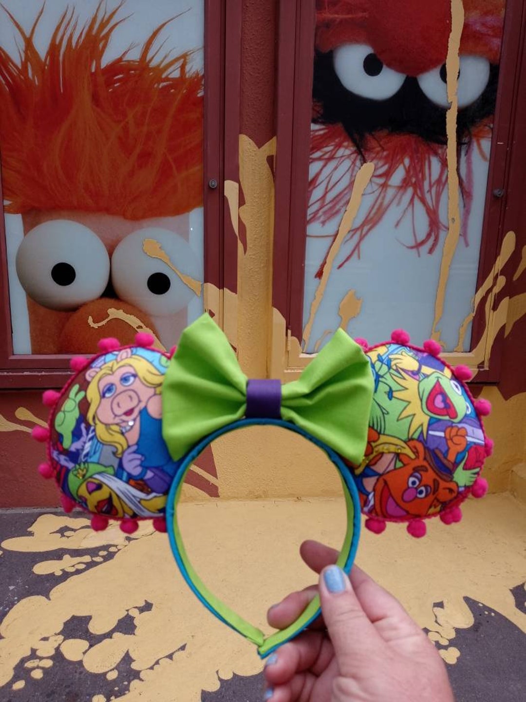 The Muppets Show Mickey Ears Electric Mayhem Mickey Ears - Etsy