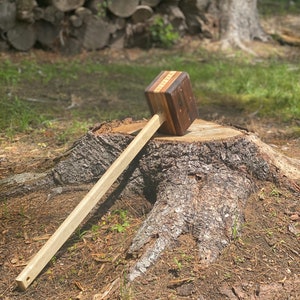 Two handed commanders / beetle mallet | Etsy
