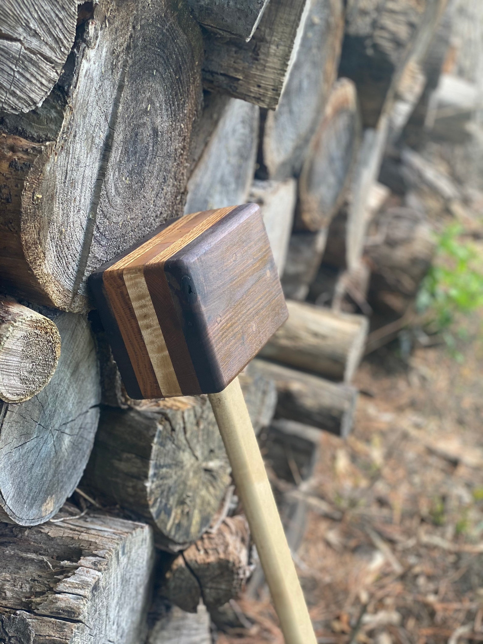Two handed commanders / beetle mallet | Etsy