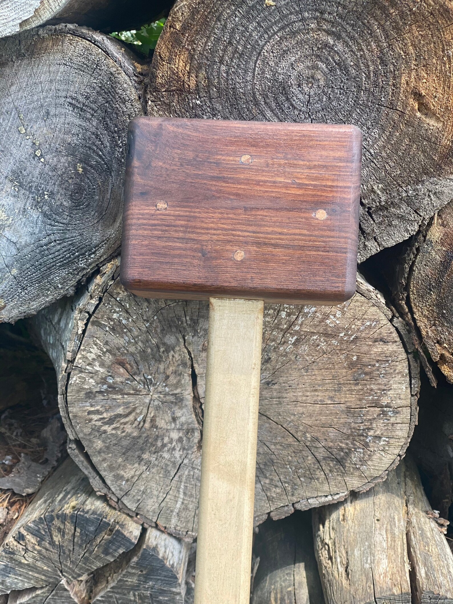 Two handed commanders / beetle mallet | Etsy