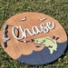 Fishing Baby Sign, Fish Baby Doorhanger - Etsy