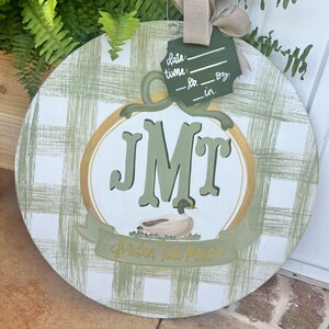 Baby Boy Announcement Door Hanger, Duck Hunting Baby Hanger, Ducks ...