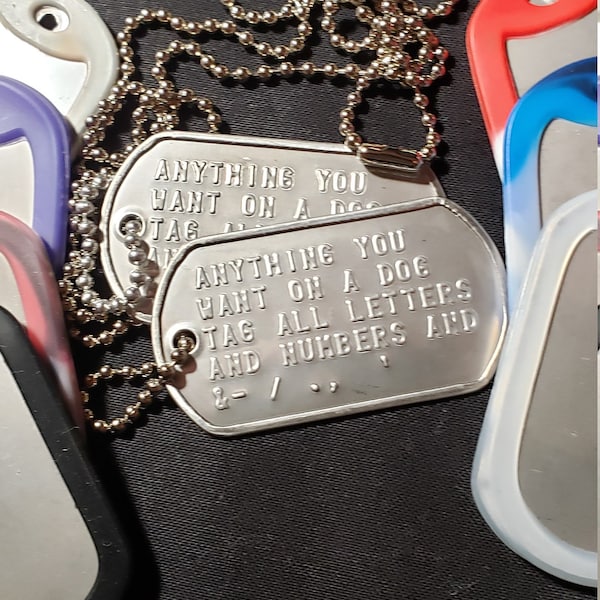 Dog Tag Silencer - Etsy