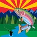 Jumping Trout - Etsy