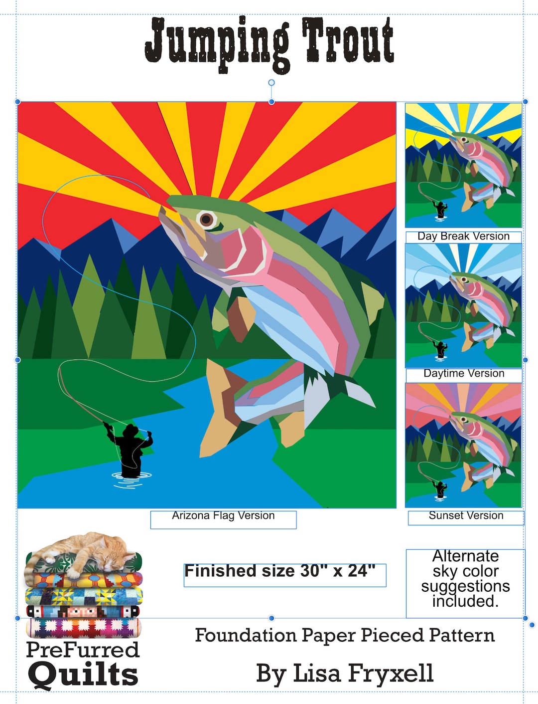 Jumping Trout - Etsy