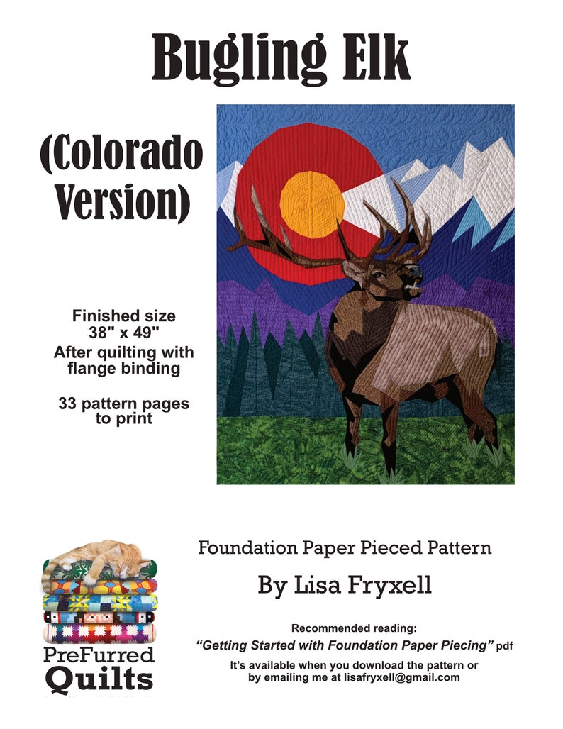 Bugling Elk (colorado Version) - Etsy