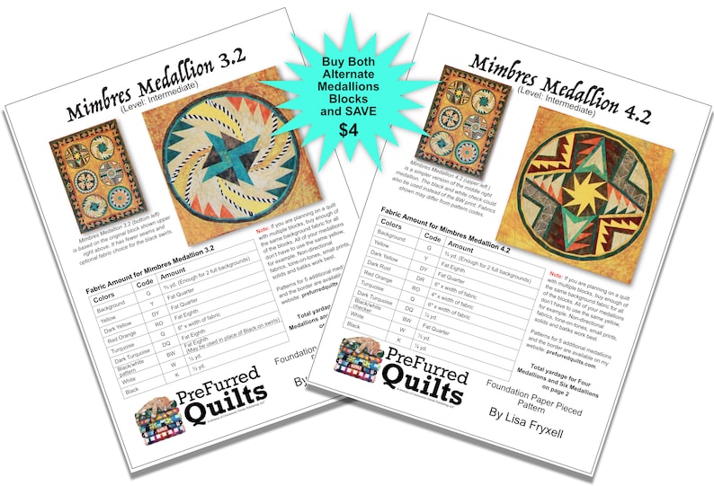 Alternate Mimbres Medallions Set - Etsy