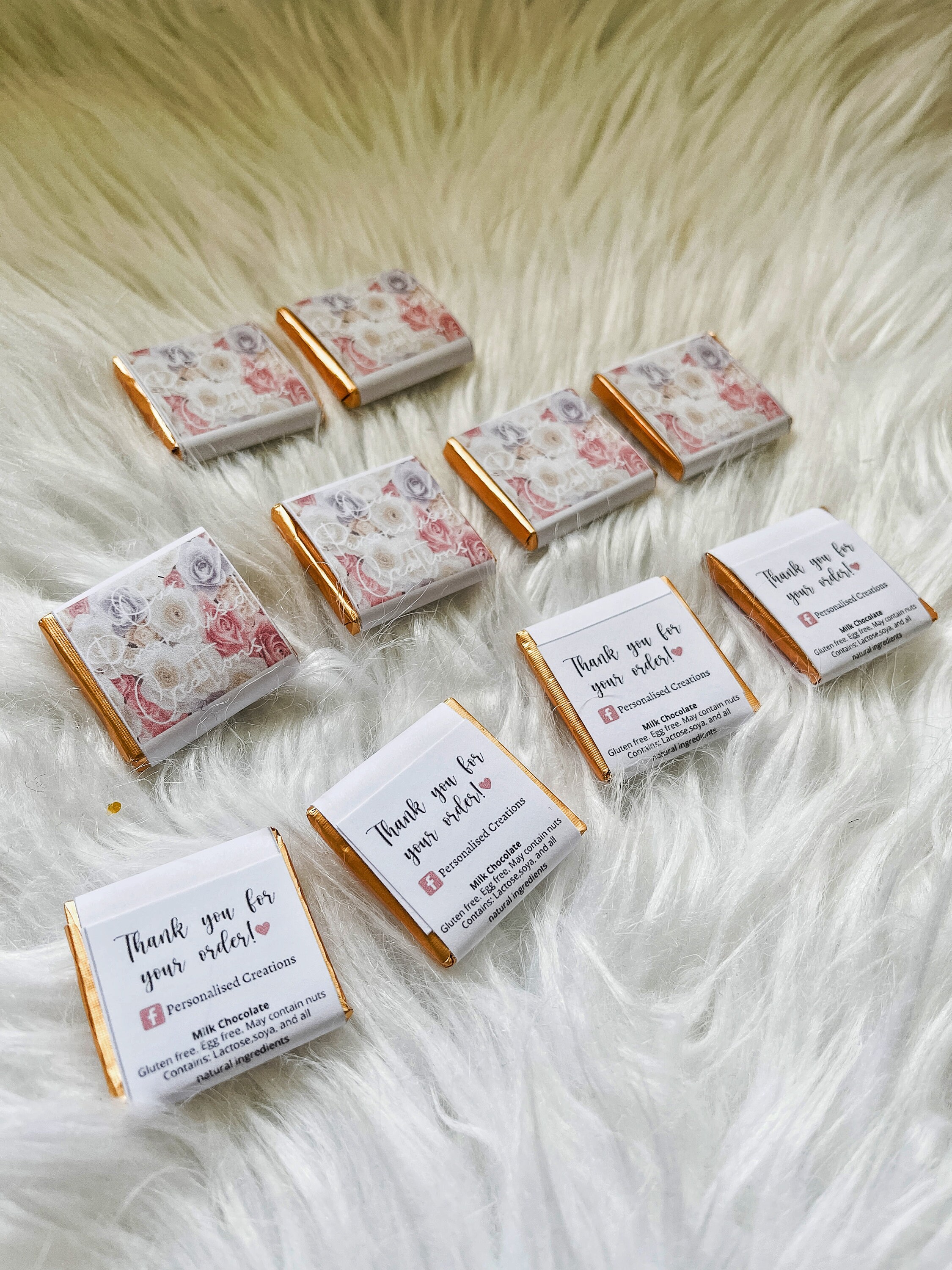 Custom Mini Chocolates Logo Mini Chocolates Wedding | Etsy