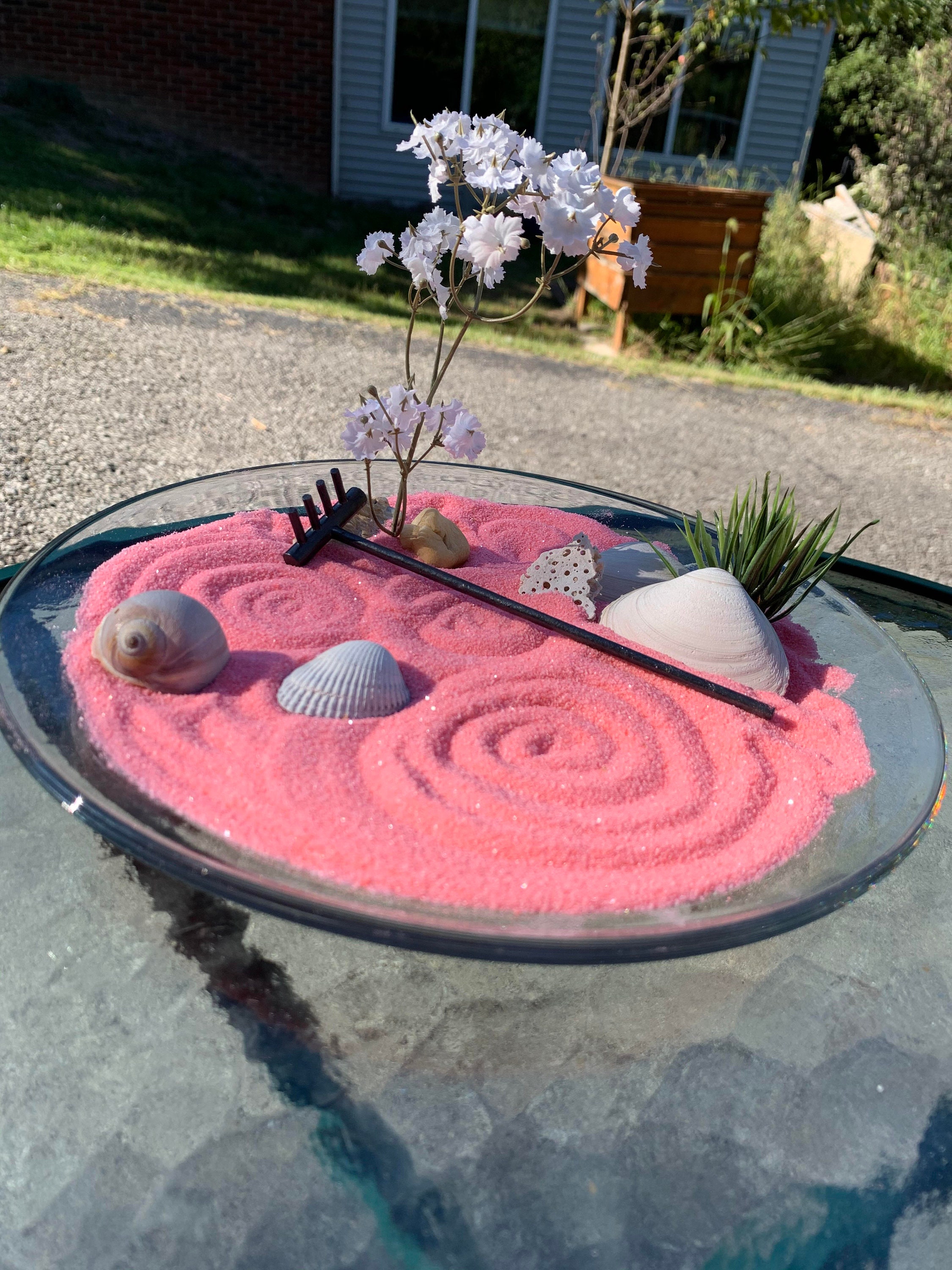 Pink Zen Garden - Etsy