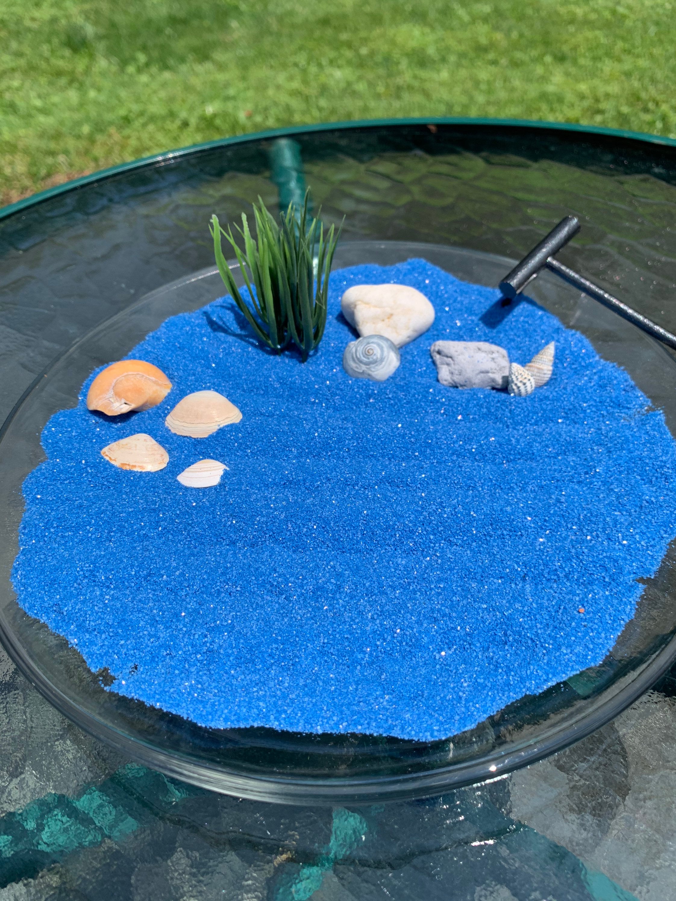 Blue Zen Garden - Etsy