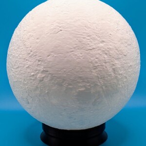 Multicolored Desk/nightstand Moon Lamp or Nightlight - Etsy