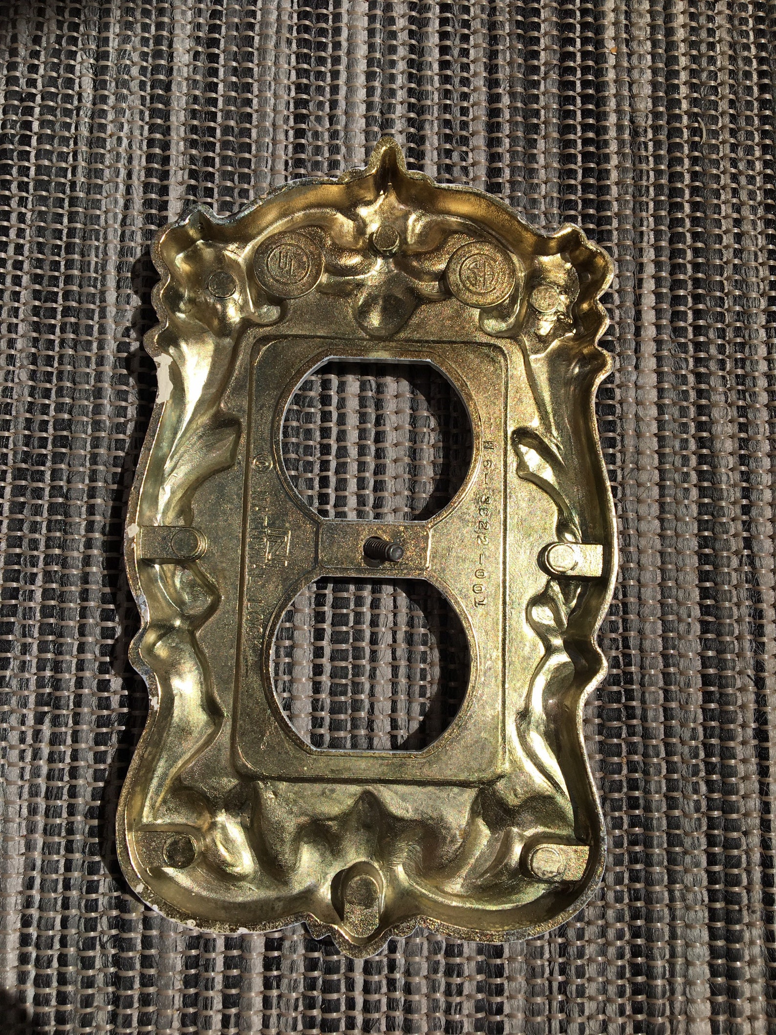 Vintage National Lock Brass Outlet Covers - Etsy
