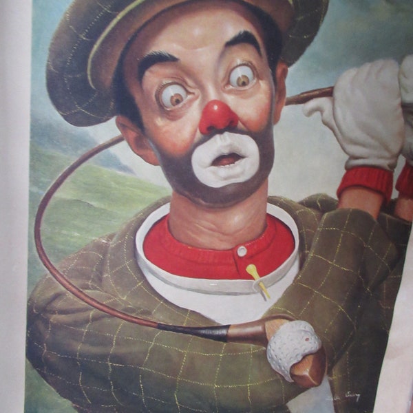 Golf Clown - Etsy
