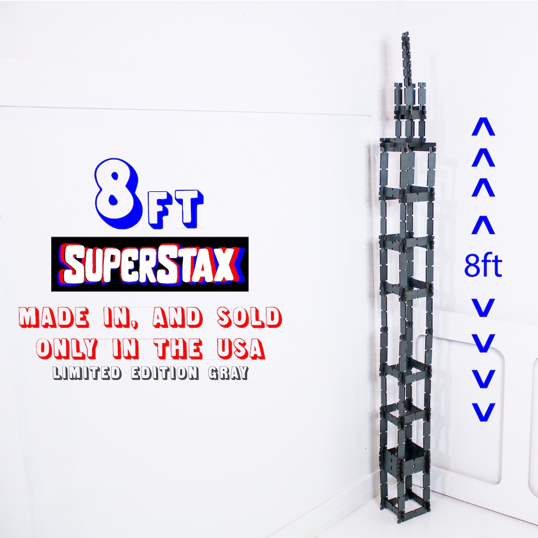 Building Block Set 8ft Tall Superstax Toddler Gift Birthday Christmas ...