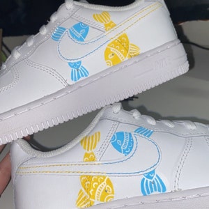 Koi Fish Custom Shoes - Etsy