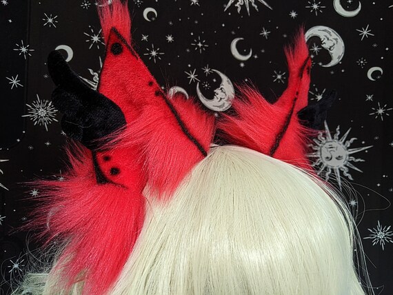 Red Devil Fox Cosplay Ears | Etsy