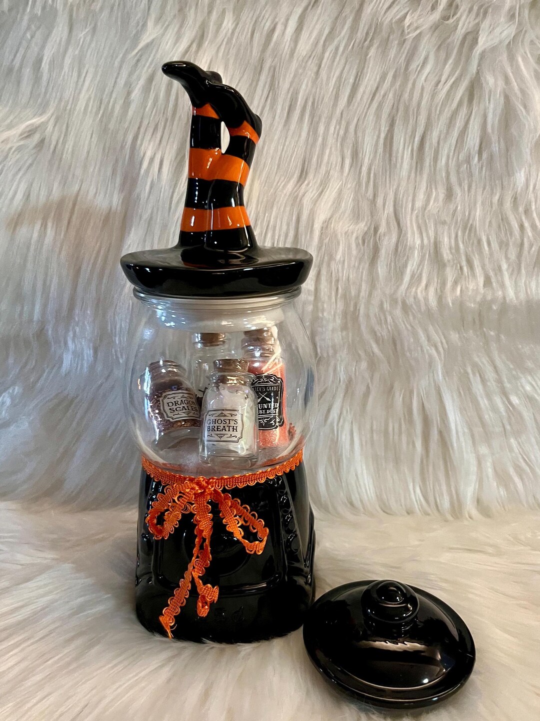 Decorative Halloween Gumball Machine - Etsy