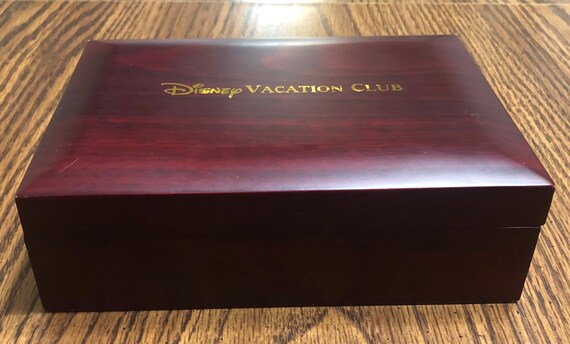 RARE Disney Vacation Club wooden box | Etsy