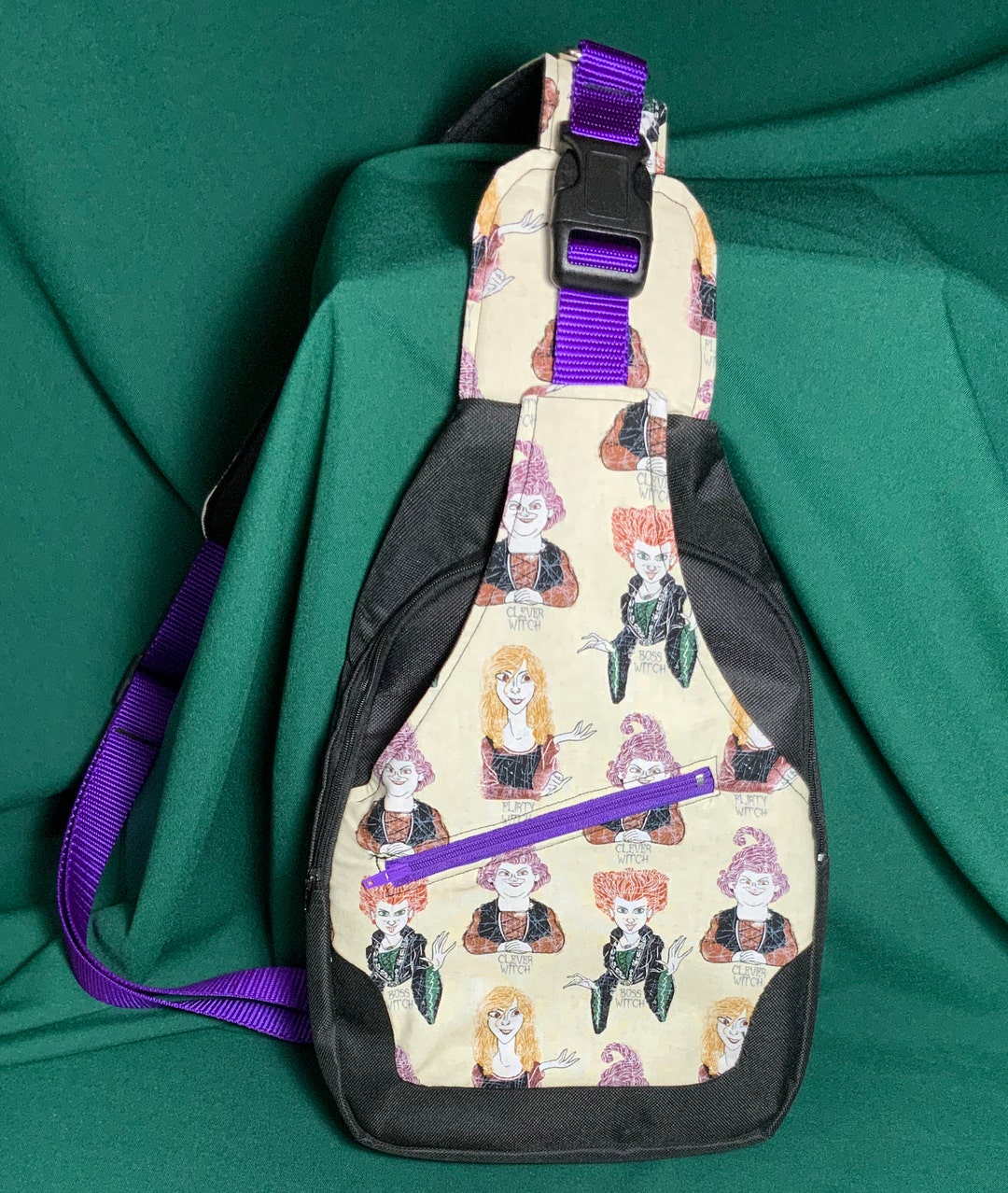 Pocus Witches Sling Backpack - Etsy