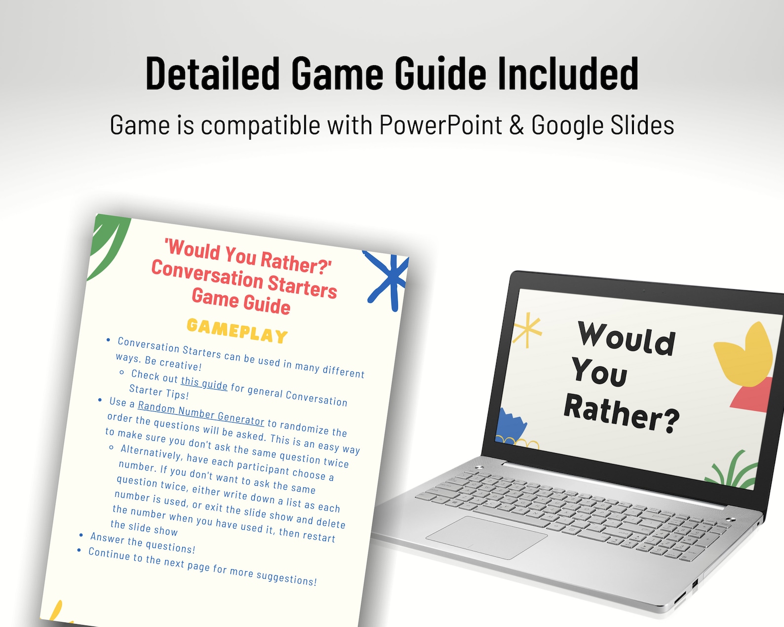 Virtual Conversation Starters Bundle Would You Rather Virtual Game for ...