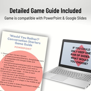 Virtual Conversation Starters Bundle: Zoom Games, Would You Rather ...