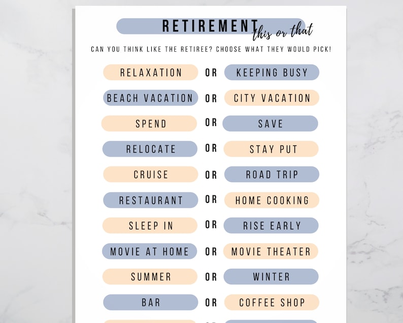 Retirement Party Game Bundle, Printable Games for Retiree, Retire From ...