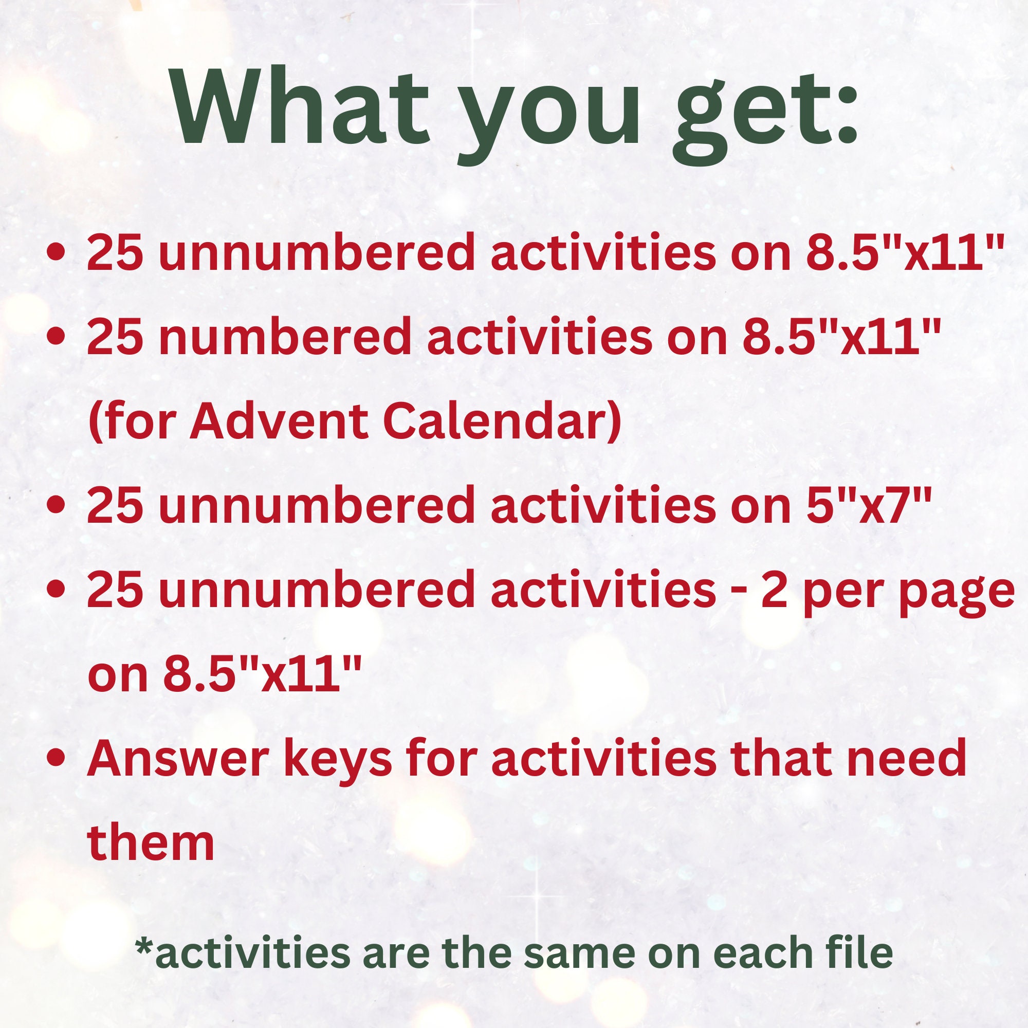 Printable Christmas Activity Bundle, Christmas Games Instant Download ...